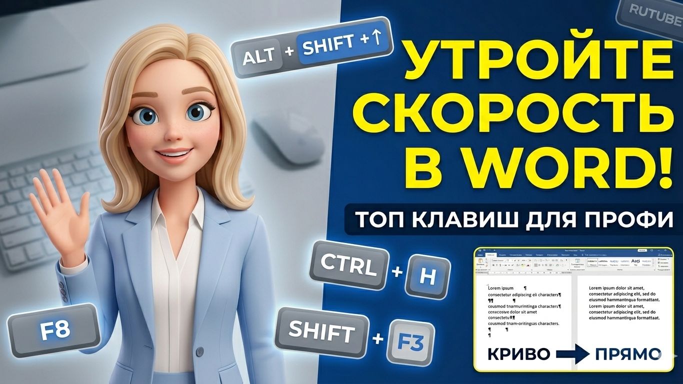 Мастер-класс по Word: Быстрое форматирование и секреты регистра.