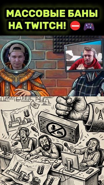 Twitch банит топ-стримеров за рекламу