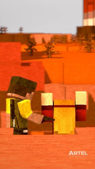 Джанго спас её… Но кто-то наблюдал 👀 | Minecraft Short