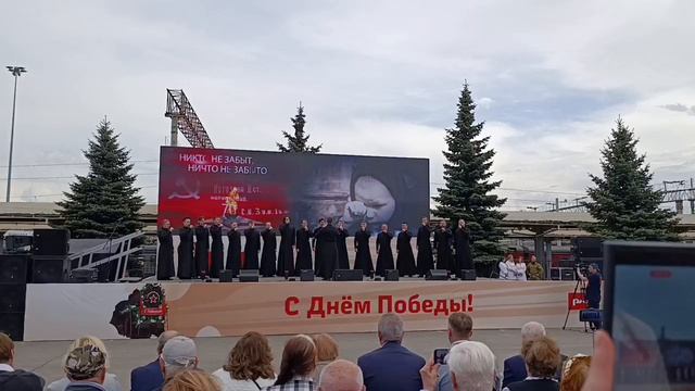 Выступление Архиерейского мужского хора «Аксиос»