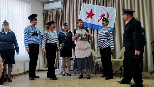 Сцена из спектакля "Севастопольтский вальс" 07.05.2026.