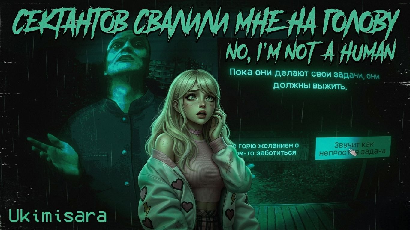 Сектантов свалили мне на голову | Прохождение No, I’m not a Human #3 #gaming