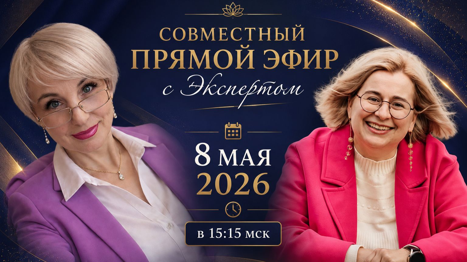 Прямой эфир с экспертом Натальей Юсуповой