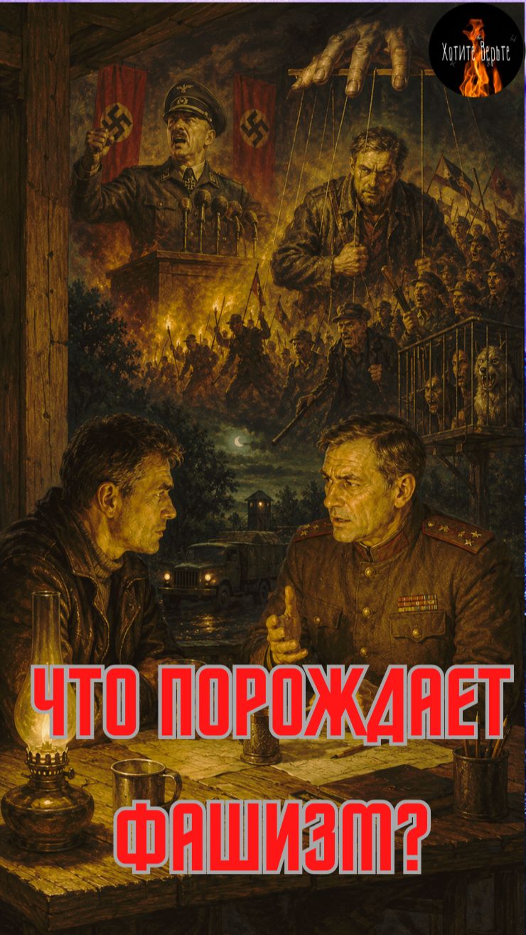 «ЧТО ПОРОЖДАЕТ ФАШИЗМ?»: разговор среди ночи… Отрывок из романа «Тревожный месяц вересень»