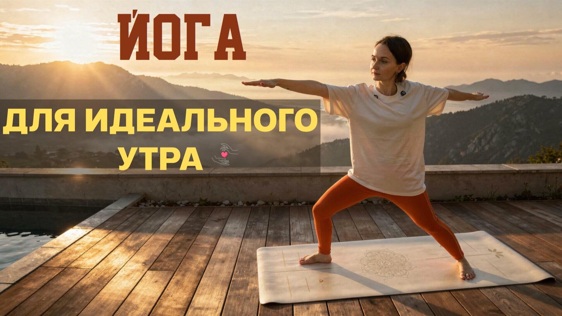 Утренняя йога на все тело | Энергия и легкость на весь день
