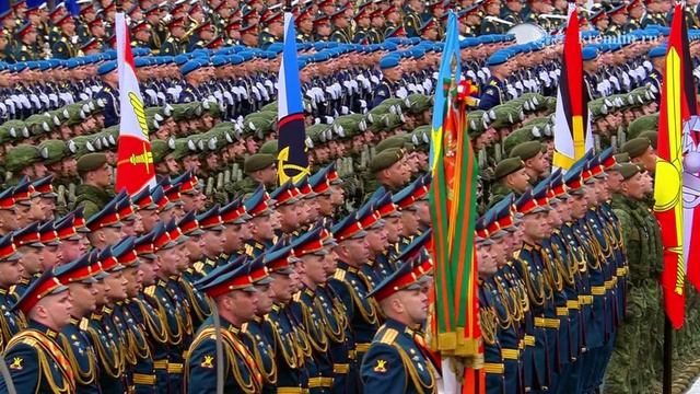 Выступление Владимира Путина на военном параде на Красной площади, 9 мая 2026 года