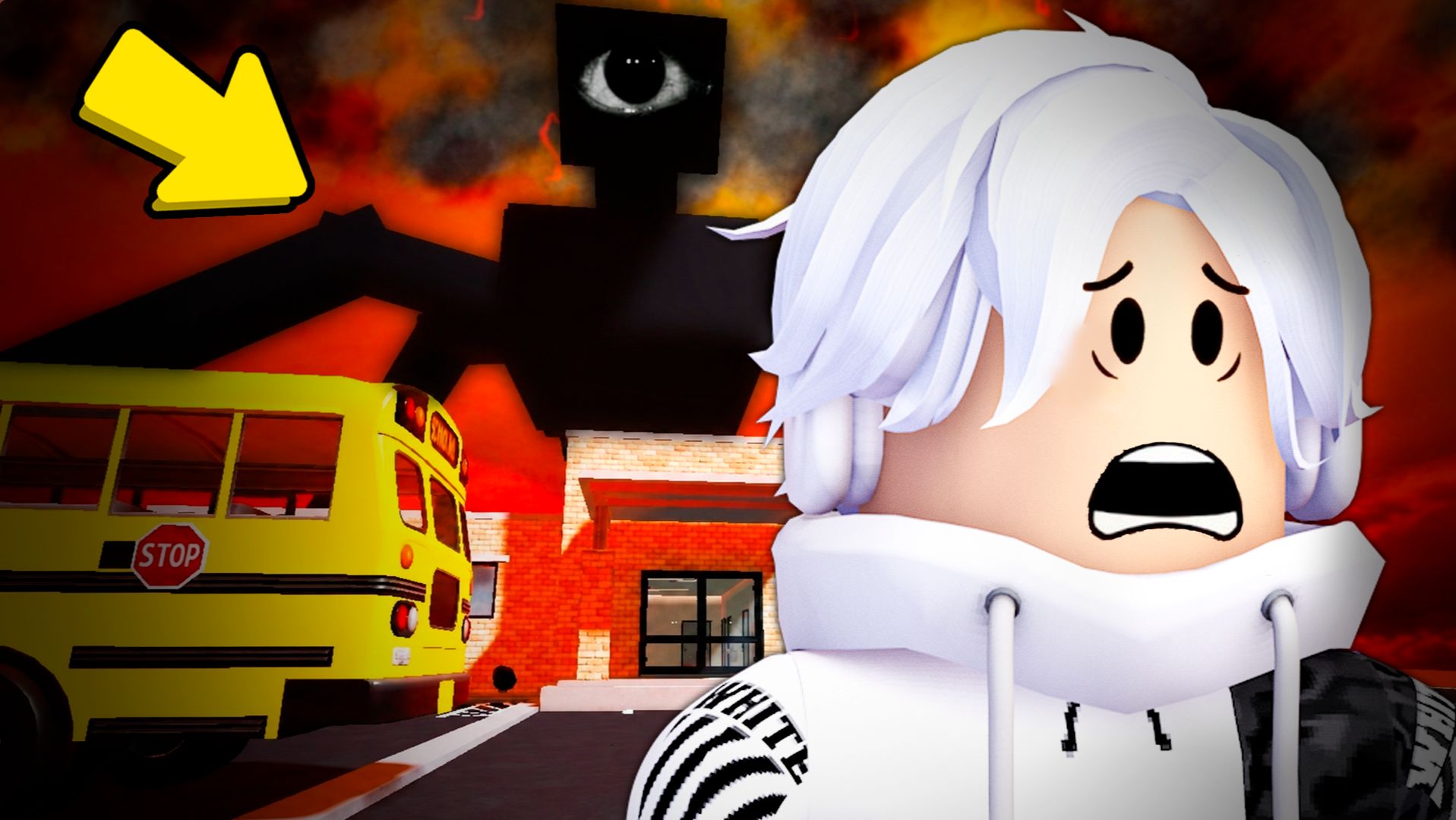 Школа ROBLOX с ТЕМНОЙ ТАЙНОЙ...