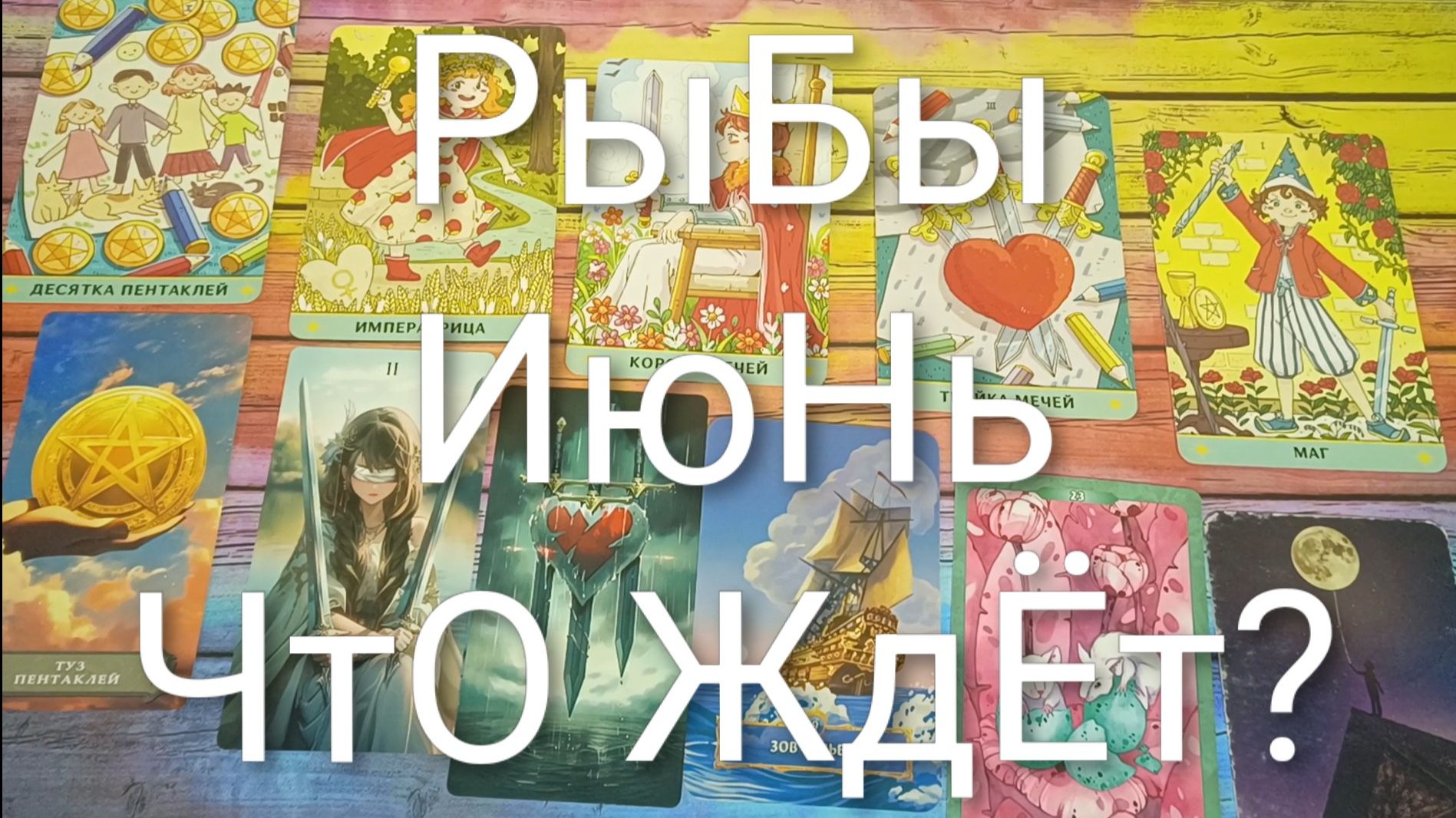#РЫБЫ ТАРО-ПРОГНОЗ ИЮНЬ 💖#ГаданиеНаБудущее#ТароПрогноз#ГаданиеНаМесяцИюнь#ТароГадание