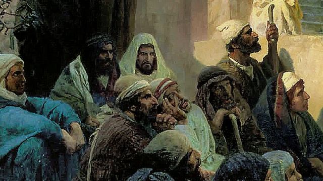 Христос и грешница (Кто без греха)