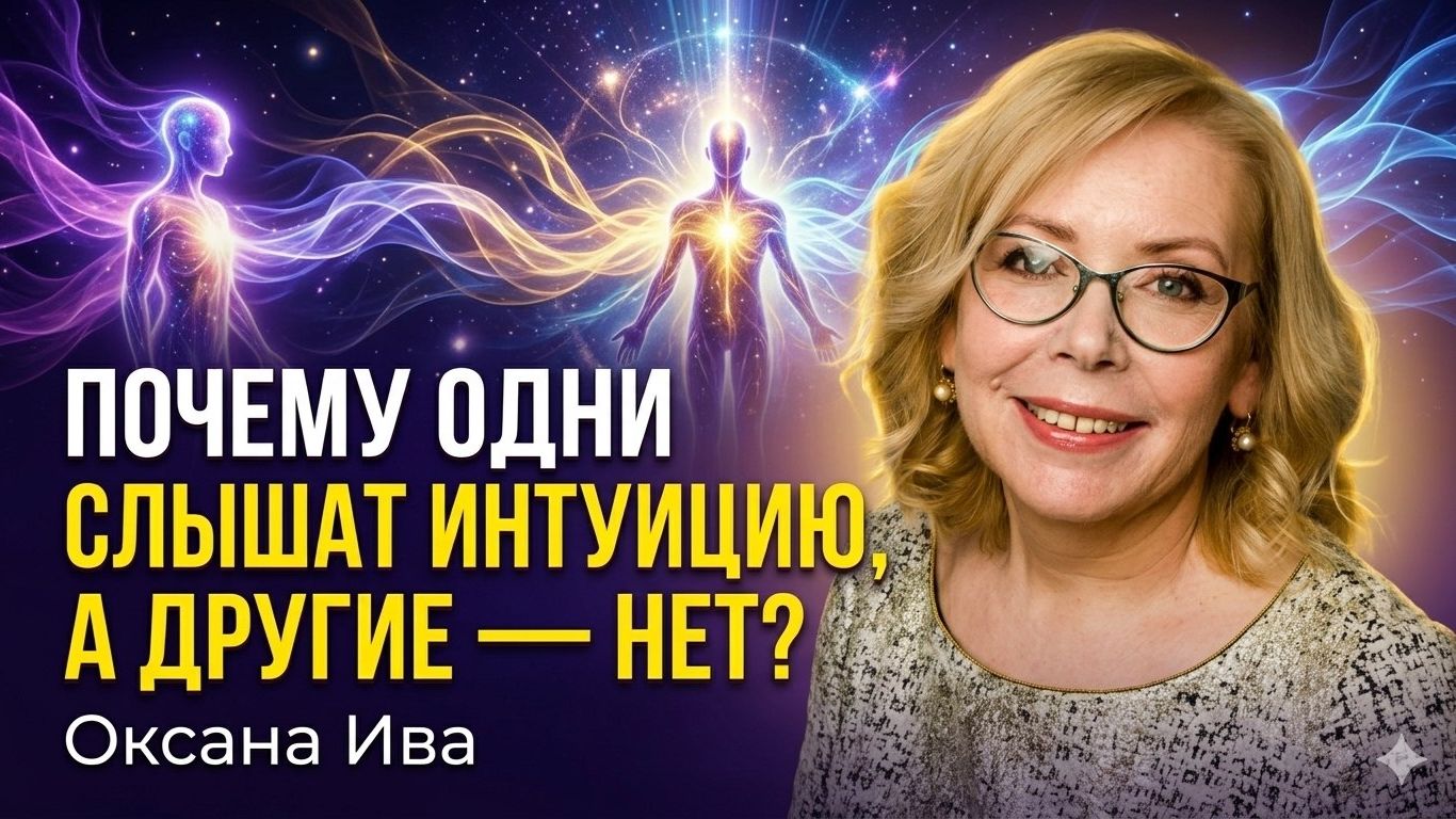 Почему одни слышат интуицию, а другие — нет. Оксана Ива