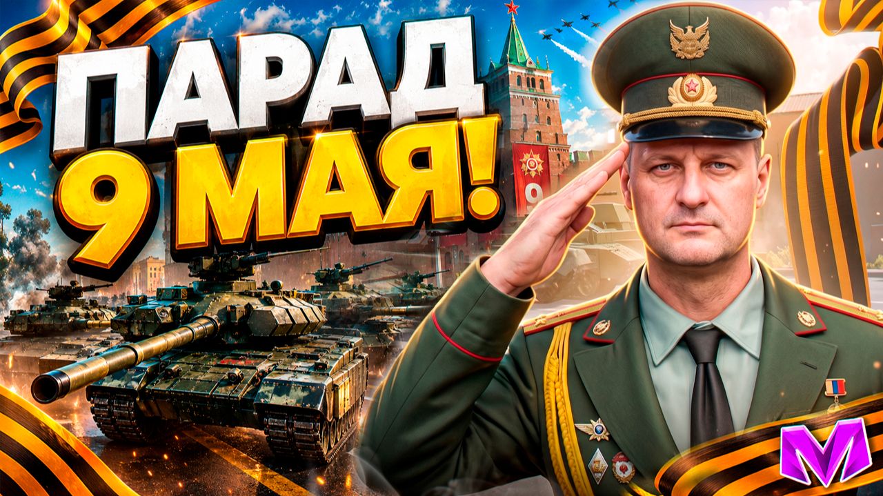 ⚡️ПАРАД ПОБЕДЫ 9 МАЯ НА МАТРЁШКА РП! ДЕНЬ ПОБЕДЫ В МАТРЁШКА RP