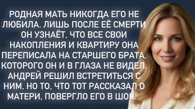 Истории из жизни|Лишь после смерти мамы он узнаёт|Аудио рассказы|Аудиокниги|Жизненные истории