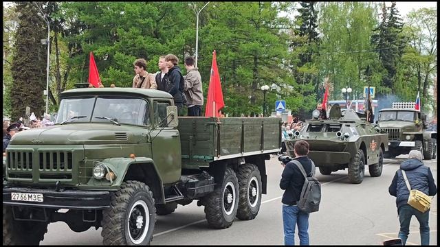 Парад в Лыткарино, 9 мая 2026