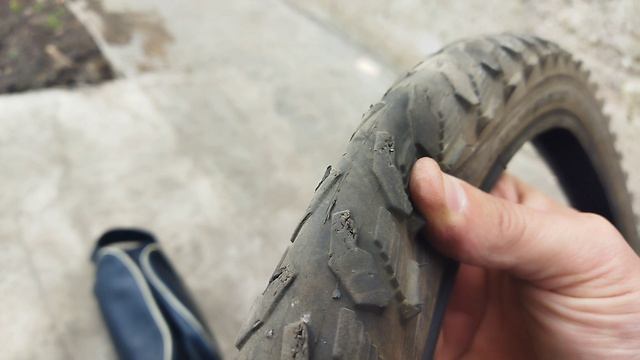 Замена покрышек "TRIX " на "Sima Land Dream Bike"