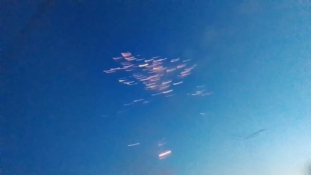 9 мая в Свирске.Салют