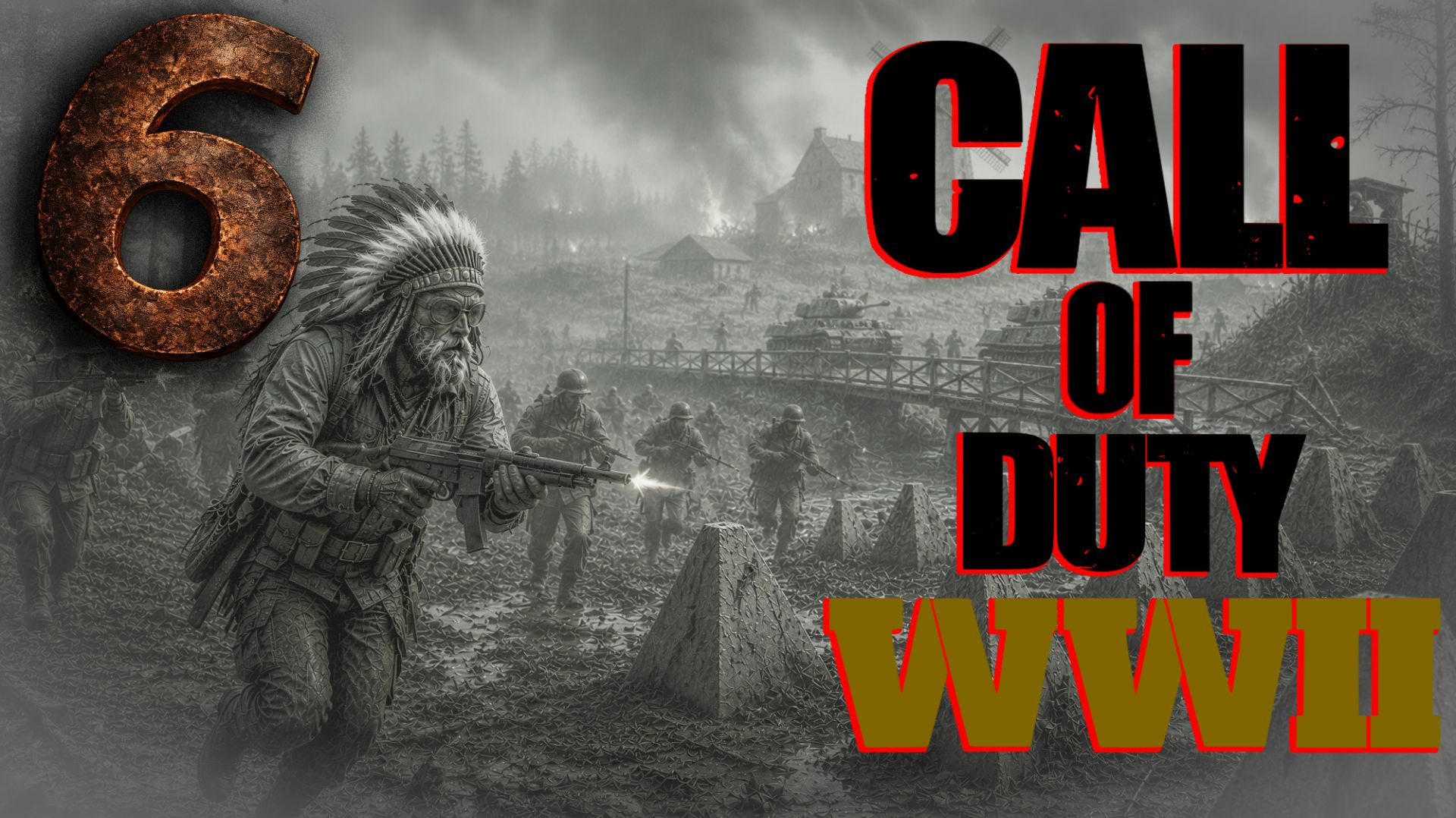 Почти-Ирокино Call of Duty WW 2 в 21 на 9🖥️ Лес, ставший могилой. Миссия «Фабрика смерти»