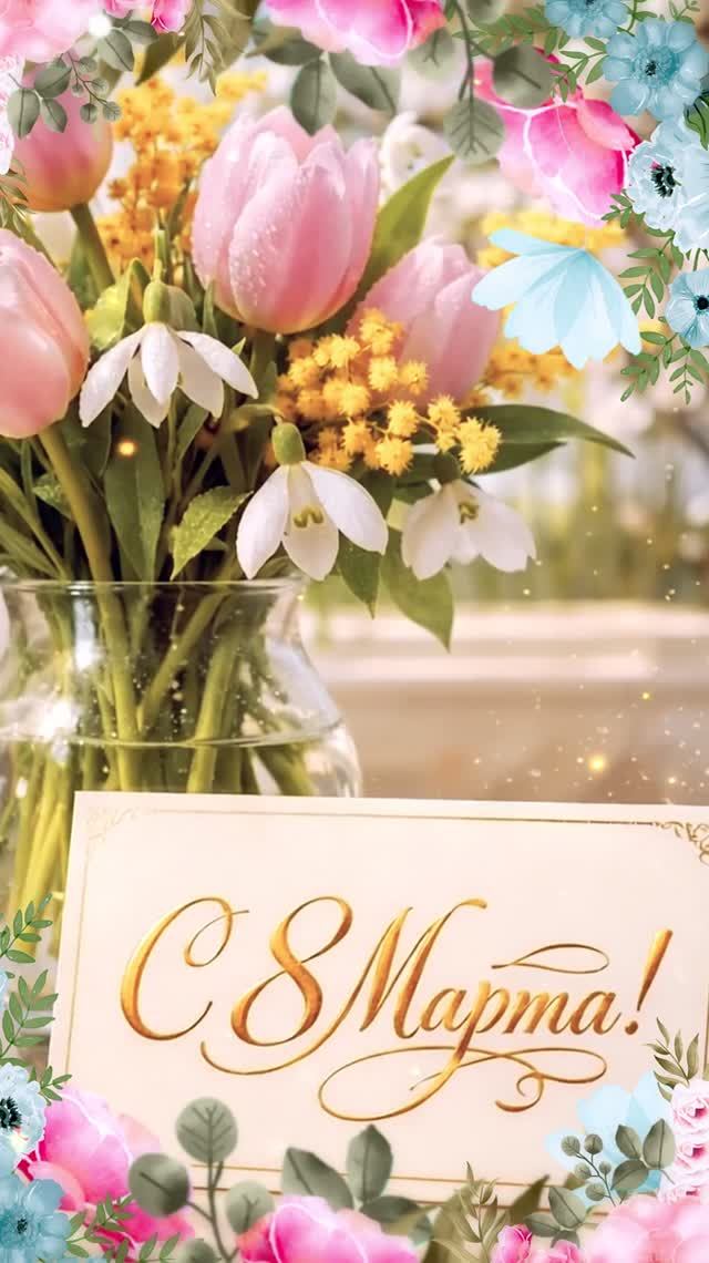 8 Марта коллегам