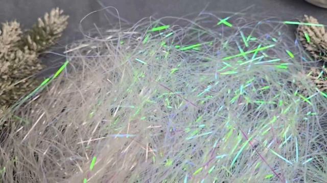Декоративные нити ANGEL HAIR - МЕРЦАЮЩИЕ ПАУТИНКИ, перламутровые, ATC403450