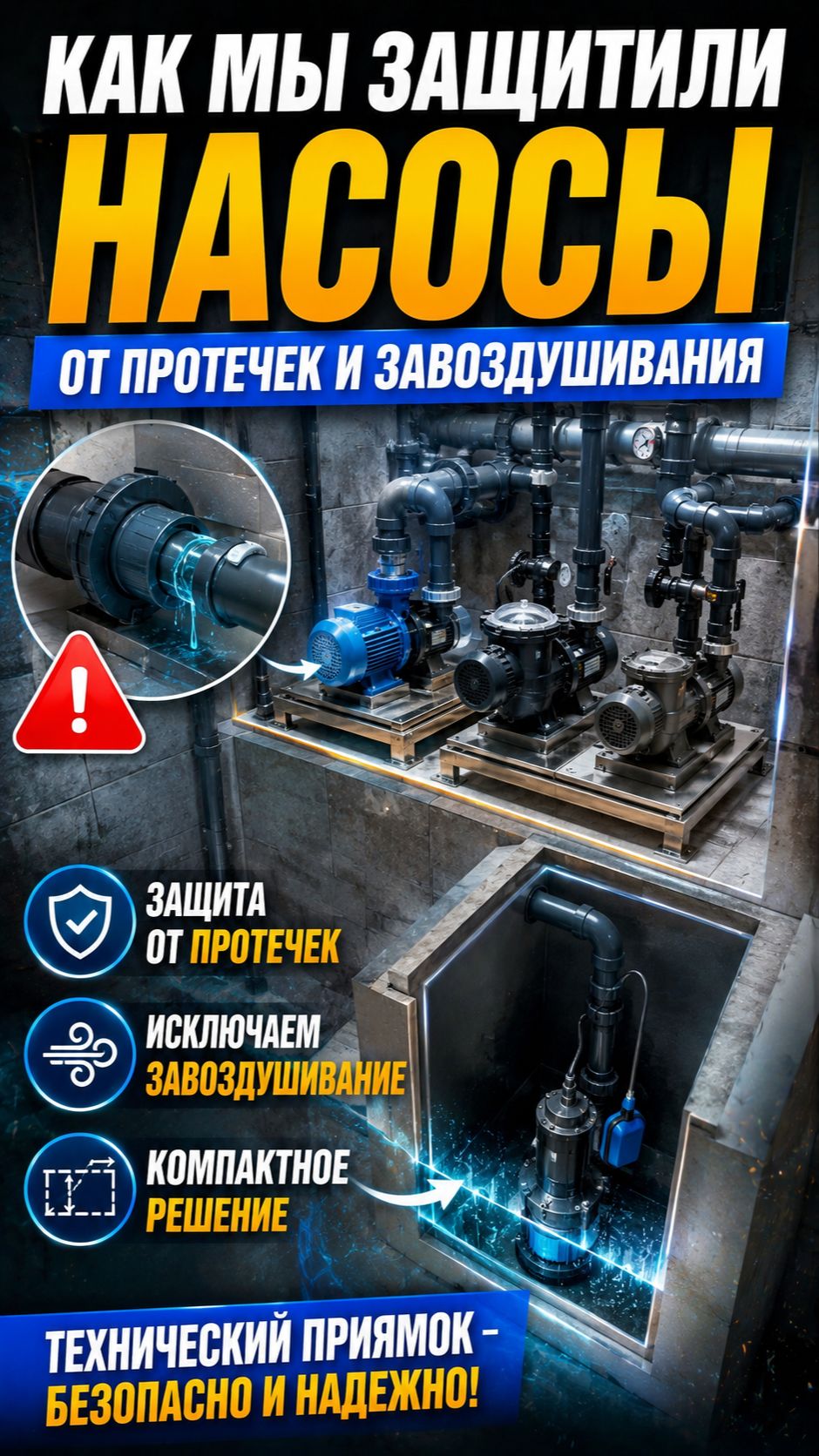 Как защитить насос в бассейне?