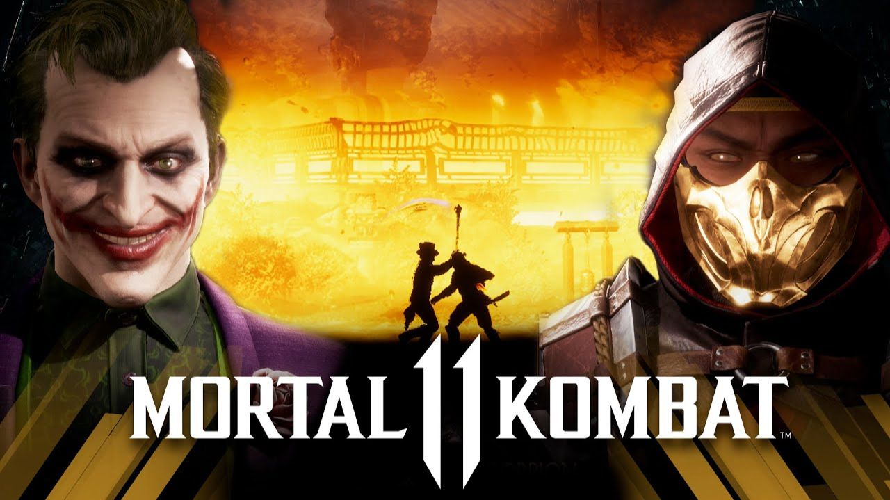 Mortal Kombat 11 - Scorpion против The Joker (ОЧЕНЬ ТЯЖЕЛО)