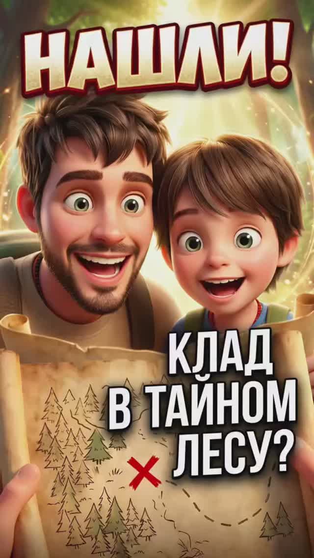 Нашли Клад в тайном лесу? 🌳