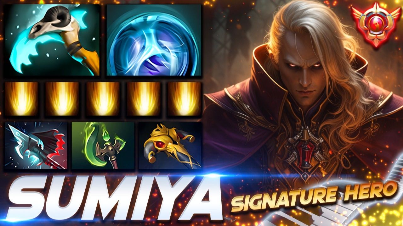 SumiYa Invoker Signature Hero — профессиональный геймплей в Dota 2 [Смотри и учись]