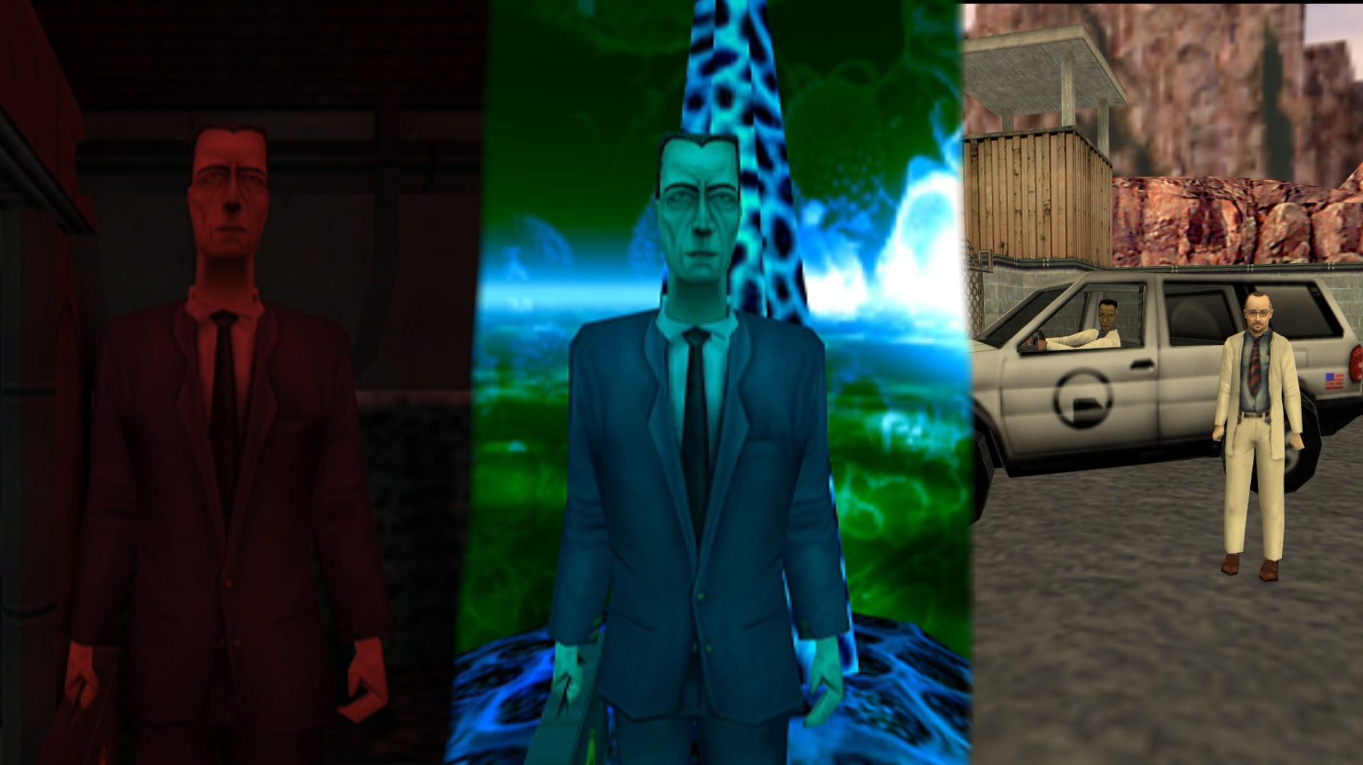 концовки half life 1 и дополнений