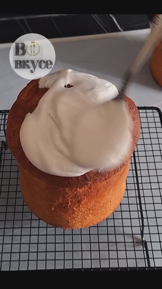 Идеальная глазурь для кулича