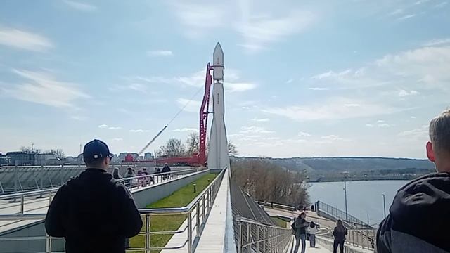 музей Космонавтики, Калуга,  вид сверху