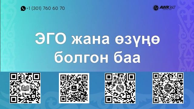 31 05 ЭГО жана өзүңө болгон баа
