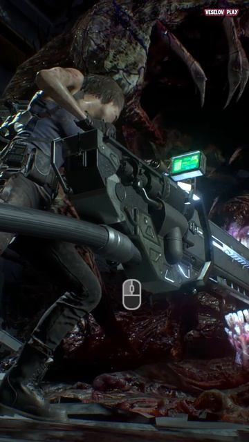 Resident Evil 3 Remake - Джилл убивает Немезиса #residentevil #funny