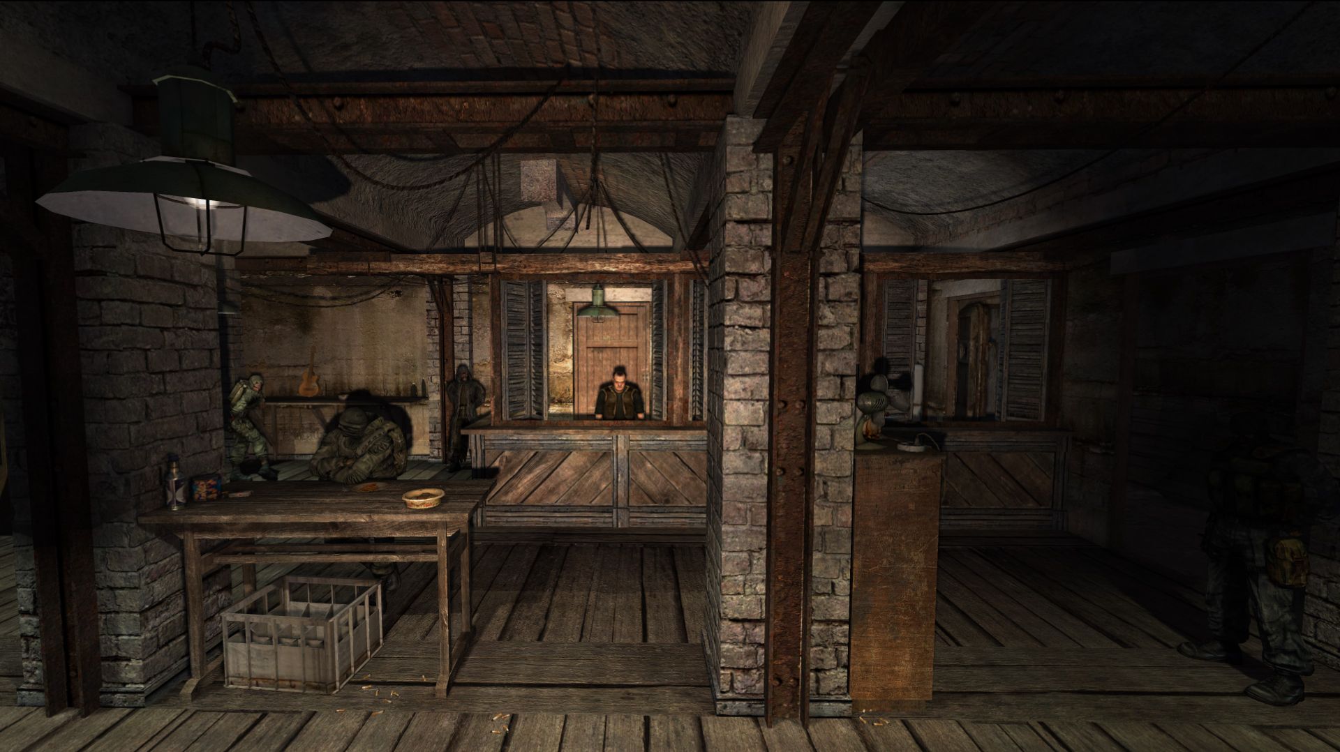 14 S.T.A.L.K.E.R. - Lost Alpha DC  (бар) помочь сталкерам отнести документы бармену сейф арена 2 боя