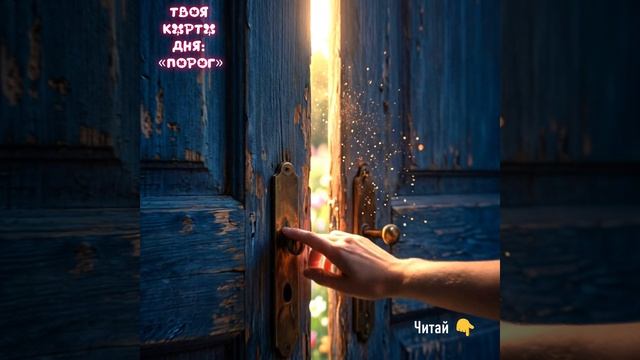ТВОЯ КАРТА ДНЯ «ПОРОГ»