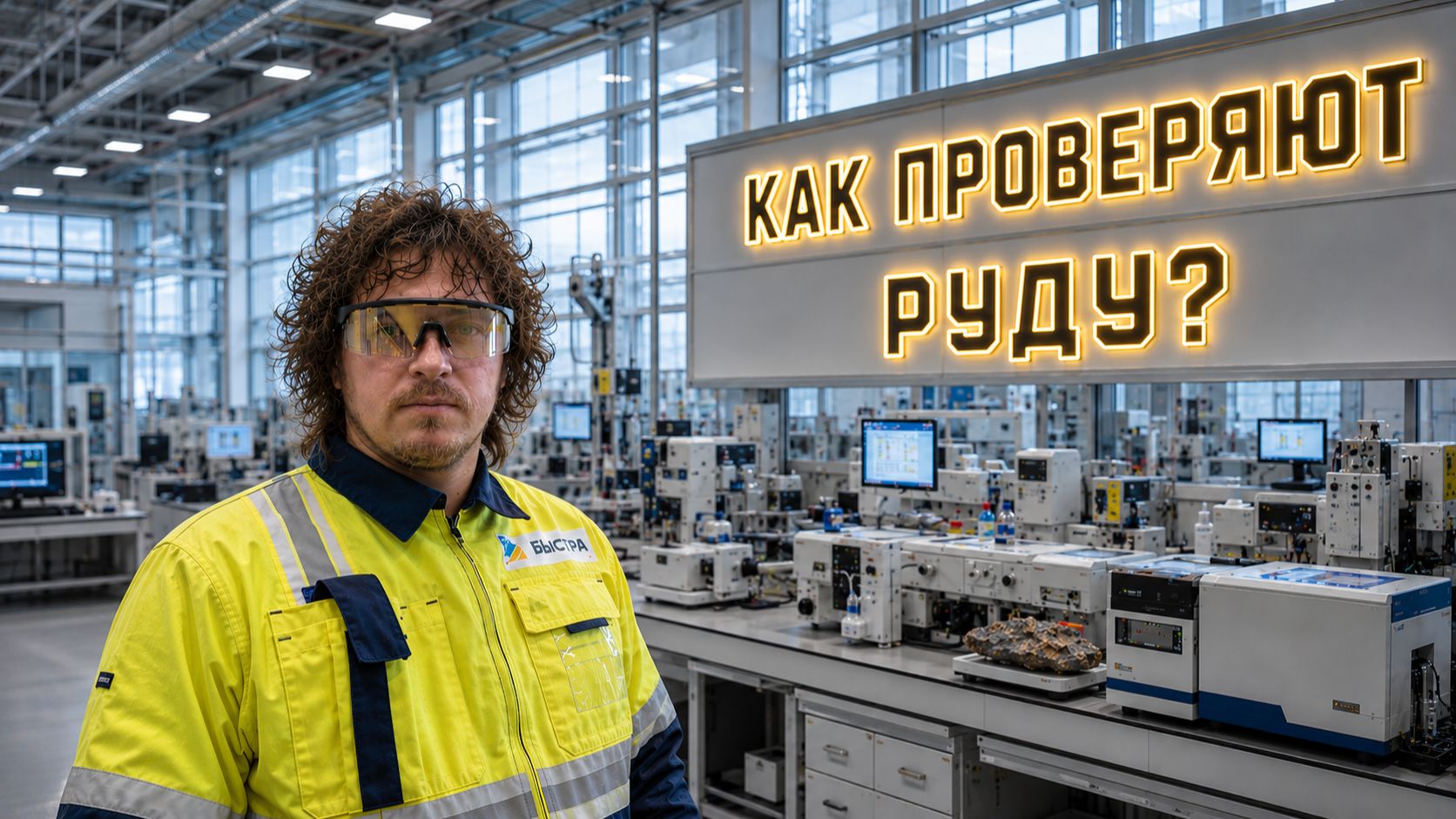 Как найти золото или медь в обычном камне? От спектра к химии в лаборатории Быстринского ГОКа