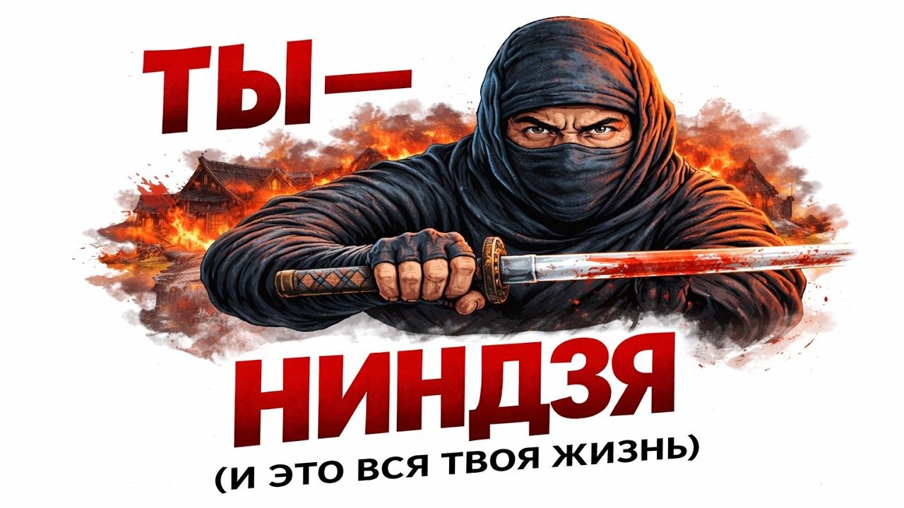 Ты - НИНДЗЯ (И ЭТО ВСЯ ТВОЯ ЖИЗНЬ)