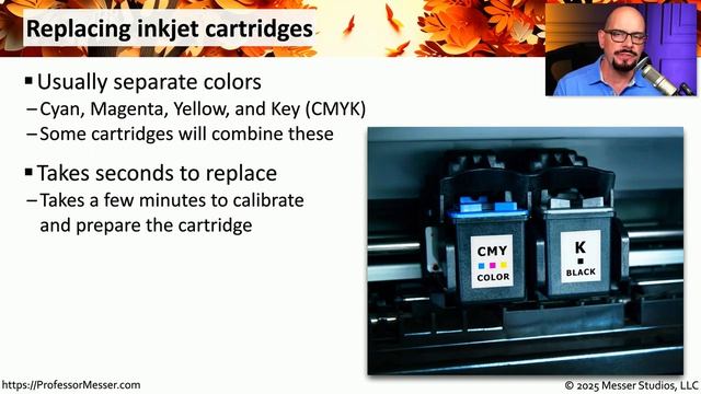 Inkjet Printer Maintenance - CompTIA A  220-1201 - 3.8