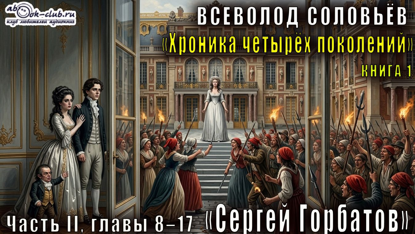 Всеволод Соловьёв "Хроника четырёх поколений" книга 1 "Сергей Горбатов" Часть II, главы 8–17