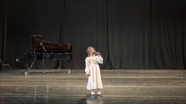 Журавли - Лиза Климова, 4 года