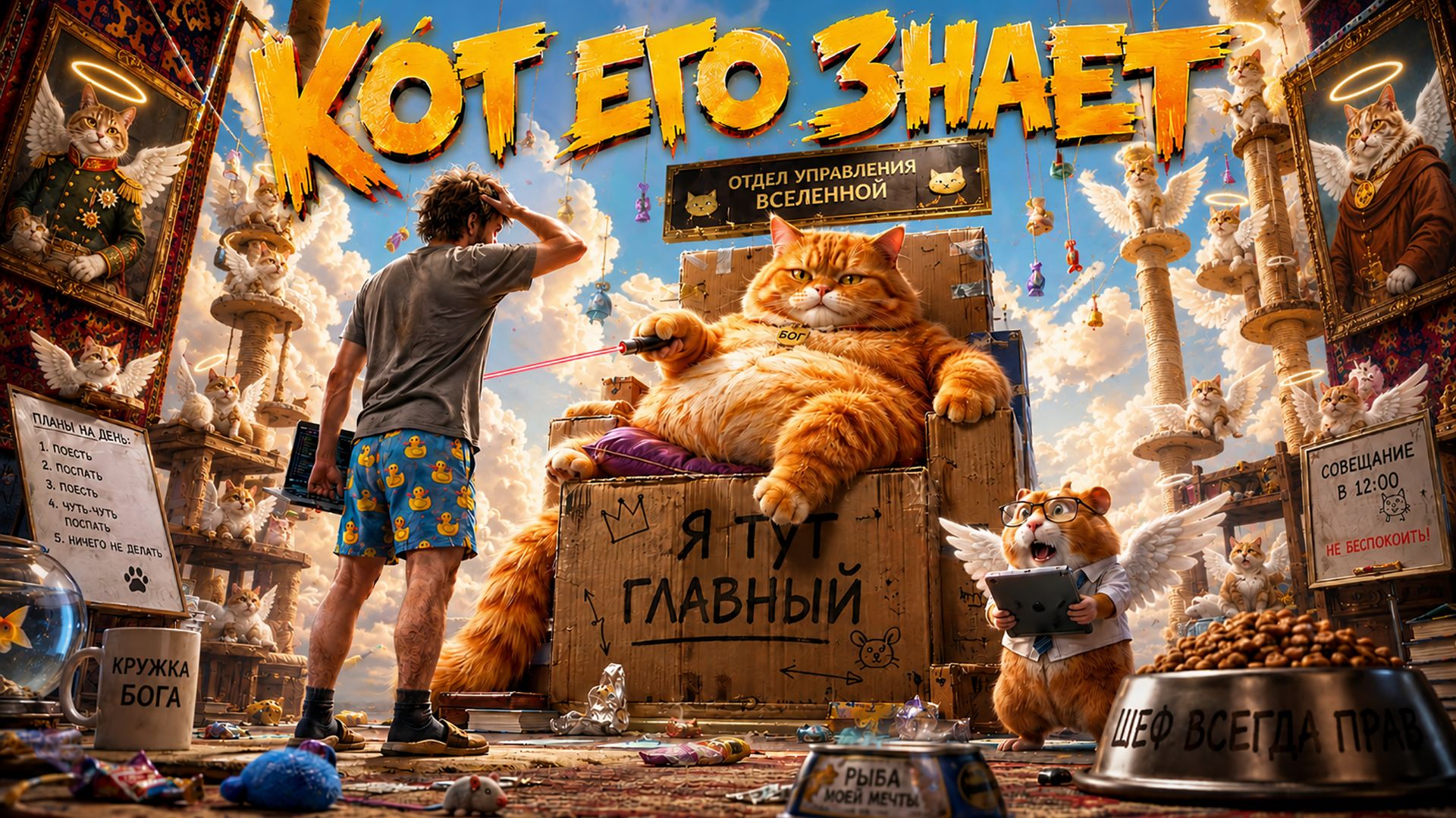 Кот его знает — Юмористический рассказ