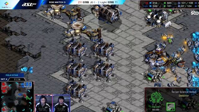 Jaedong vs Light 4 игра 1/4 финала ASL21