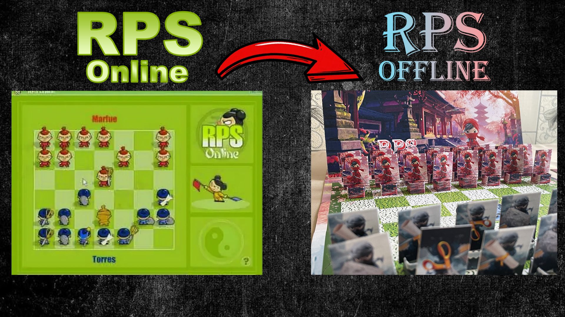 RPS Online - RPS Offline: Делаем настольную версию онлайн игры Камень, Ножницы, Бумага