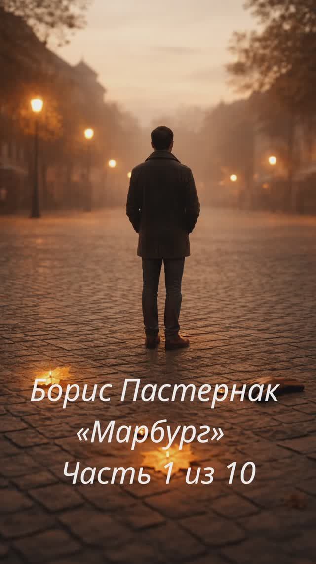 Борис Пастернак — «Марбург»  Часть 1 из 10