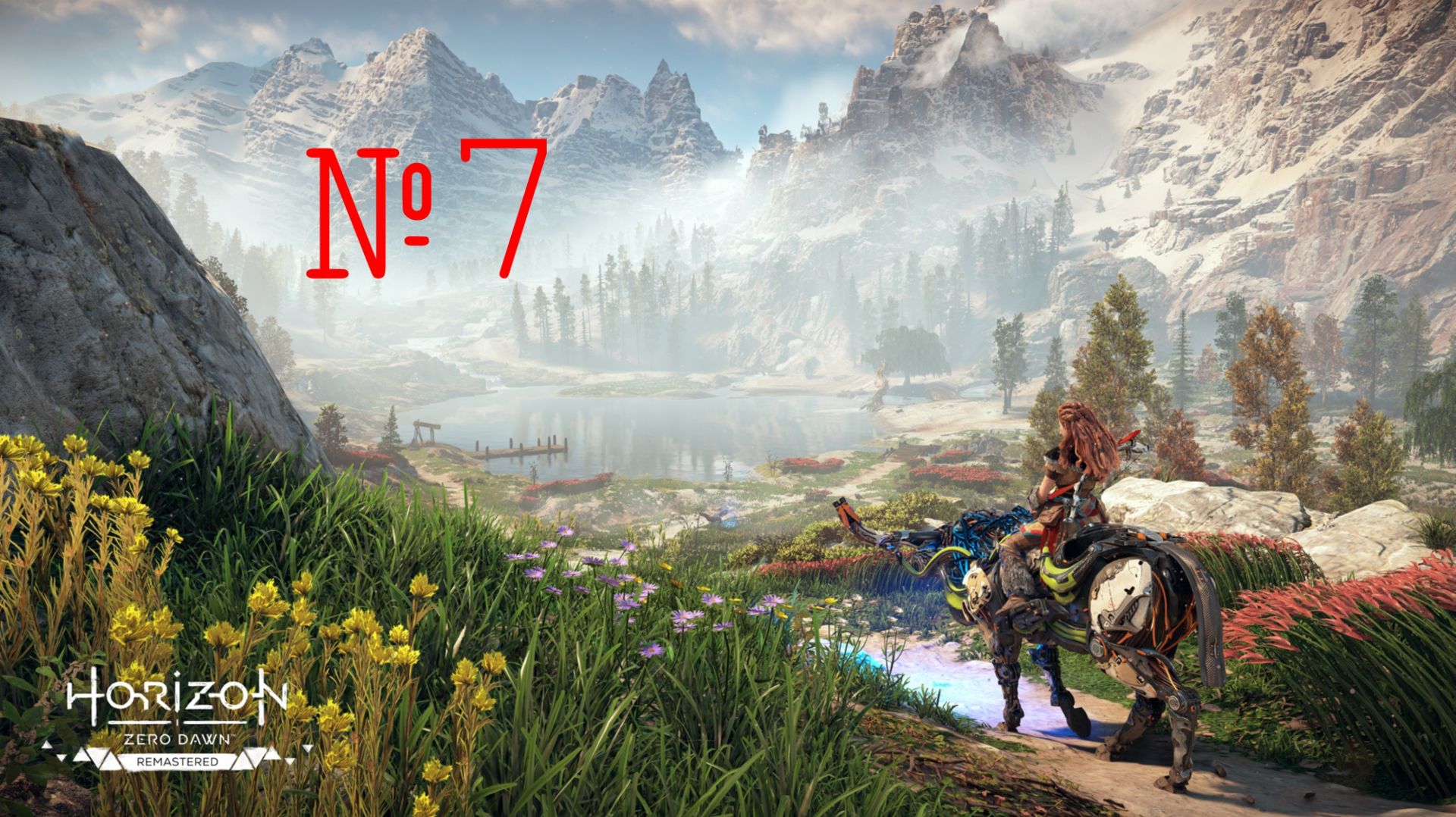 Horizon Zero Dawn Remastered #7 Нарвался на здоровых и Селение