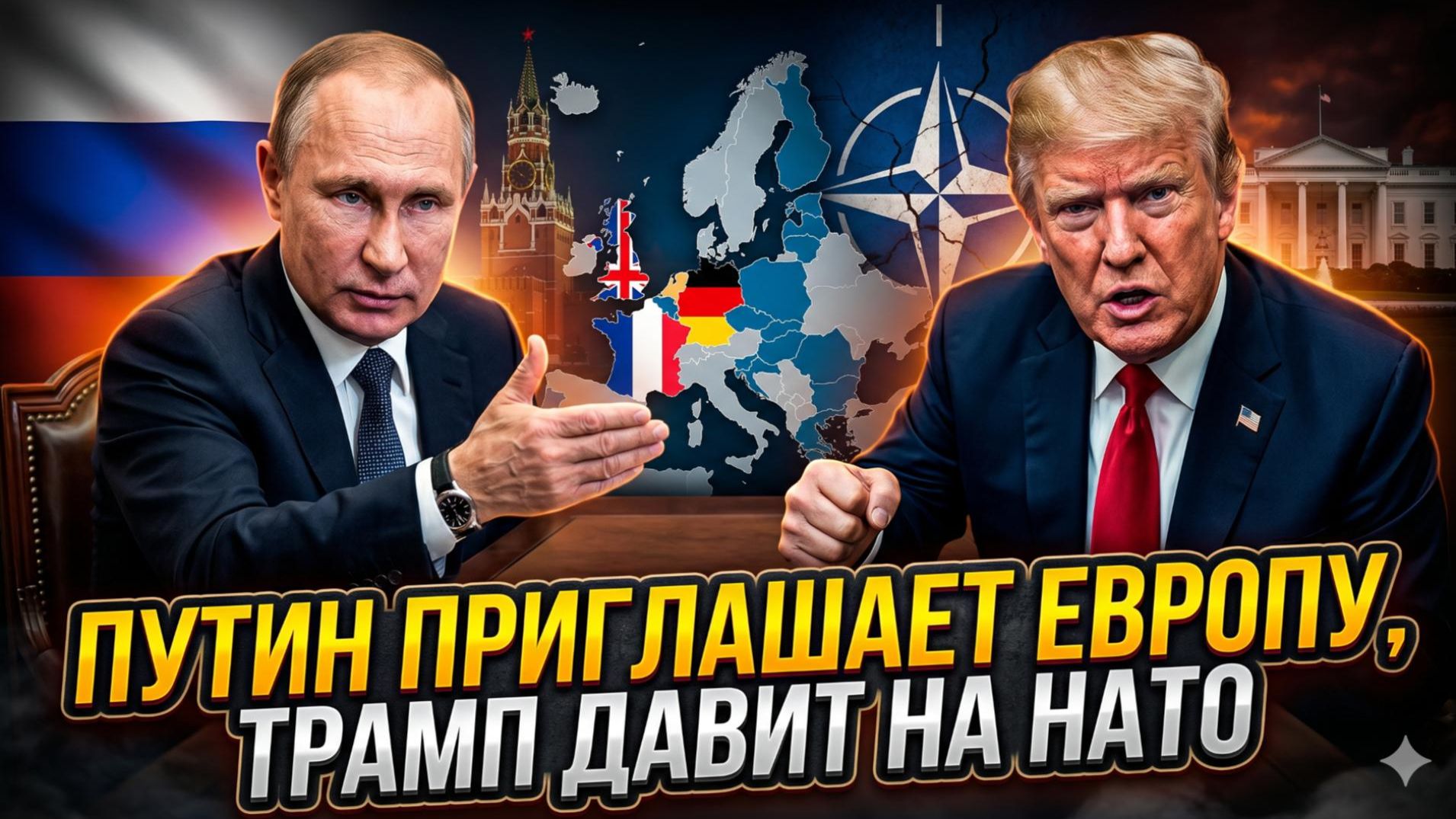 🍿Себастиан Сас | Европа в тупике: приглашение Путина к миру и стальной прессинг НАТО Трампом