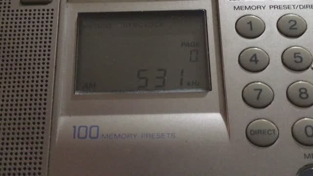 [MW DX] 531 kHz आकाशवाणी जोधपुर Akashvani Jodhpur (Jodhpur, Rajasthan, IND) 23.12.2025