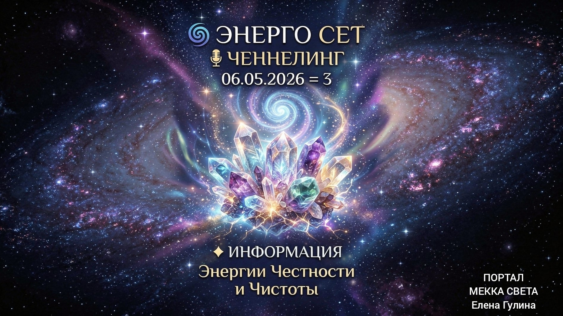 🌀 ЭНЕРГО СЕТ   🎙 ЧЕННЕЛИНГ   06.05.2026 = 3