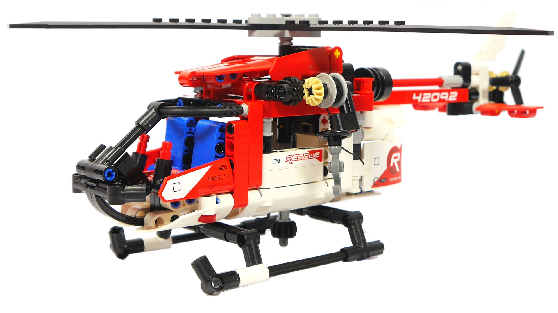 Собираем вертолет из ЛЕГО -   Lego 42092 technic