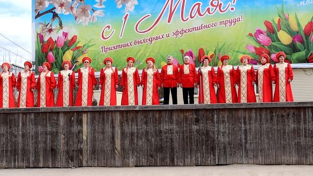 хор "Годы золотые" песня "Москва майская"