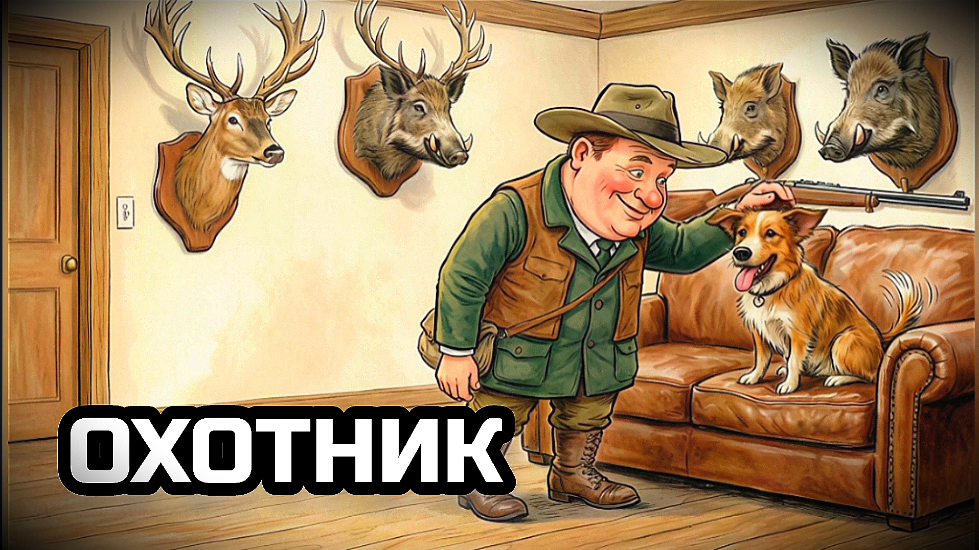 ОХОТНИК. Вымышленная Итальянская песенка.
