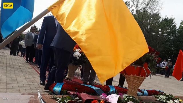 Город Кентау. День Победы 9 Мая 2026 года. Туркестанская область Казахстан 🇰🇿 #кентау #kentau